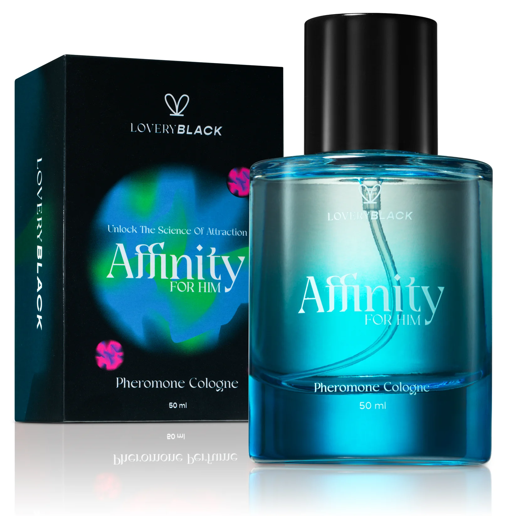 Lovery Black Affinity Pheromones: A Sophisticated Fusion of Scent and Subtle Seduction